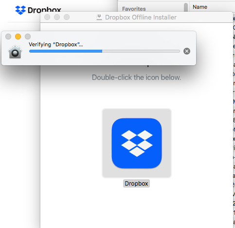 DropBox is stuck at the “Set Up Dropbox” screen when installing ...