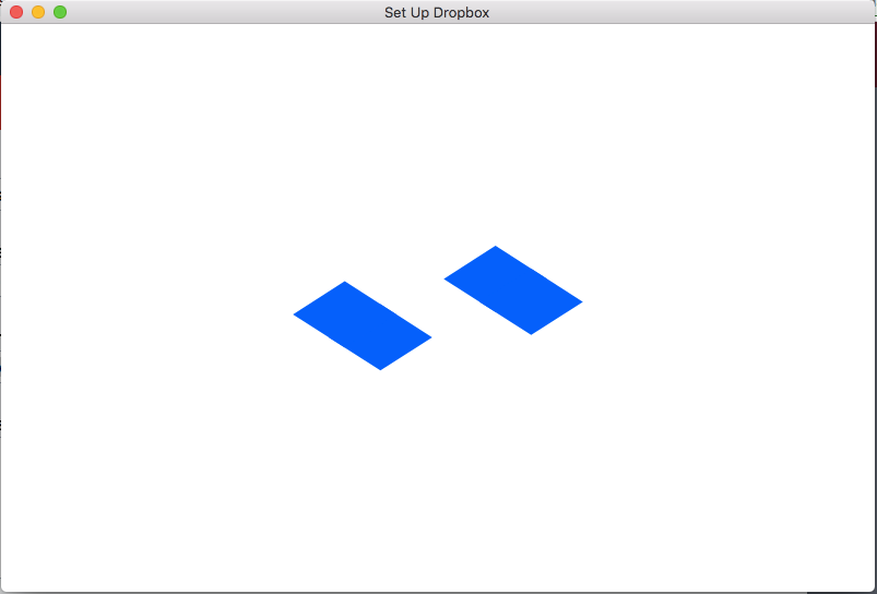 DropBox is stuck at the “Set Up Dropbox” screen when installing ...